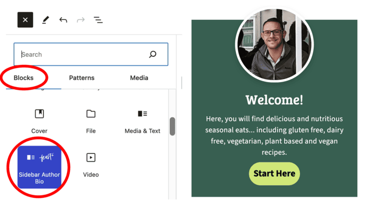 Using Blocks & Patterns (Feast+) - Feast Design Co.